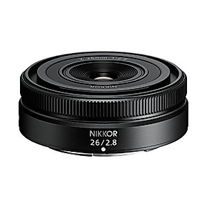 Nikon NIKKOR Z 26mm f/2.8 | Pancake prime lens for Z series mirrorless cameras | Nikon USA Model
