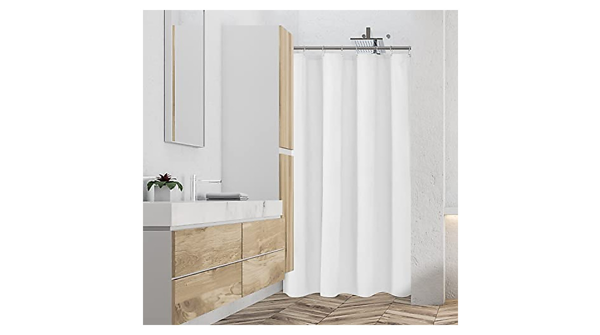 Mrs Awesome Shower Curtain Liner - 48x72, Washable & Durable