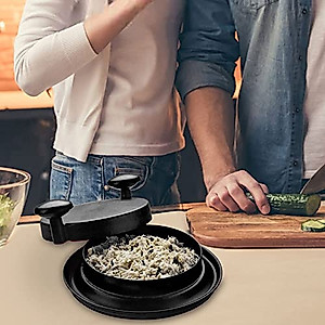 Chicken Shredder, Alternative to Bear Claws Meat Shredder, Meat Shredding Tool with Handles and Non-Skid Base Suitable for Pulled Pork, Beef and Chicken (Black)