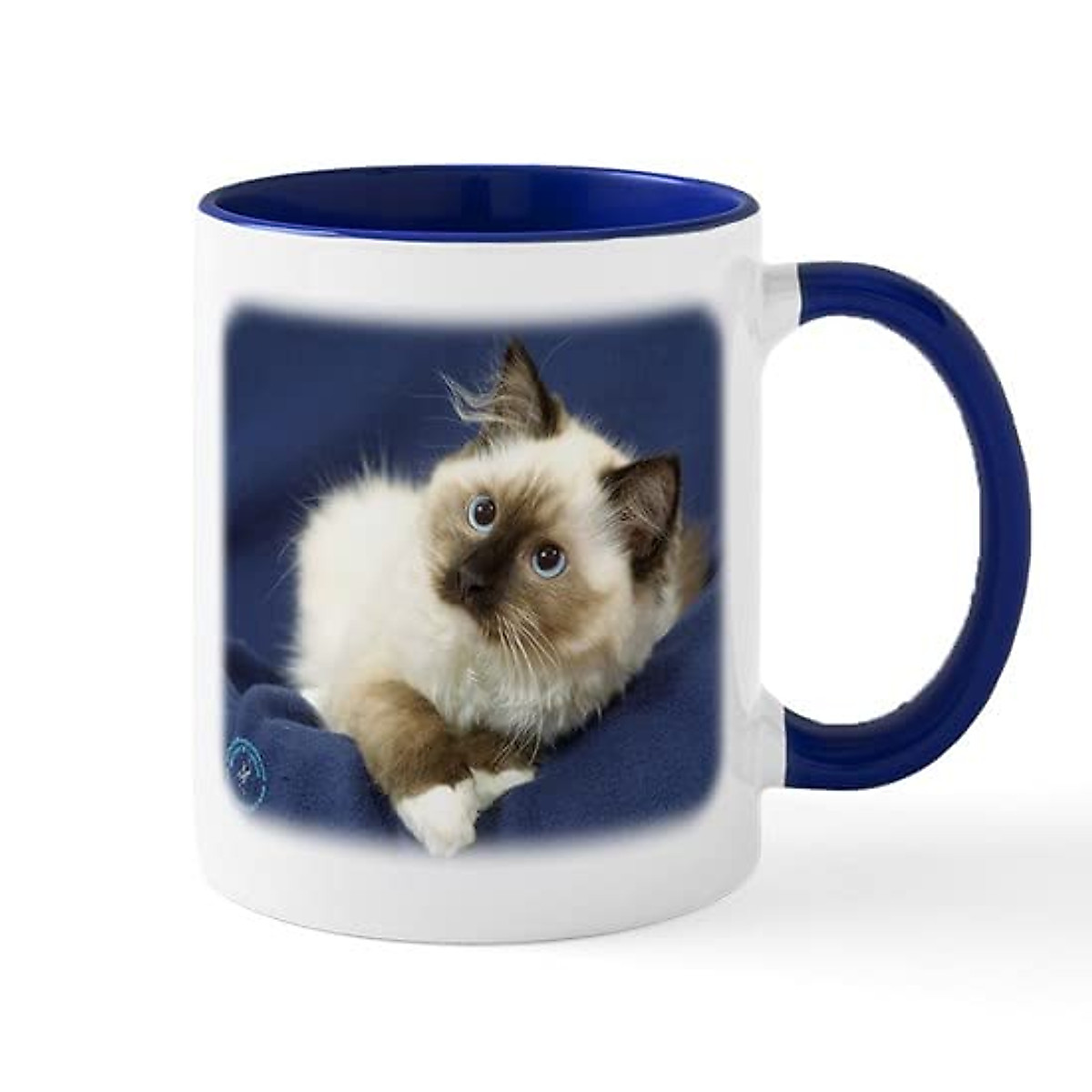 CafePress Ragdoll Cat 9W082D 011 Mug Ceramic Coffee Mug, Tea Cup 11 oz