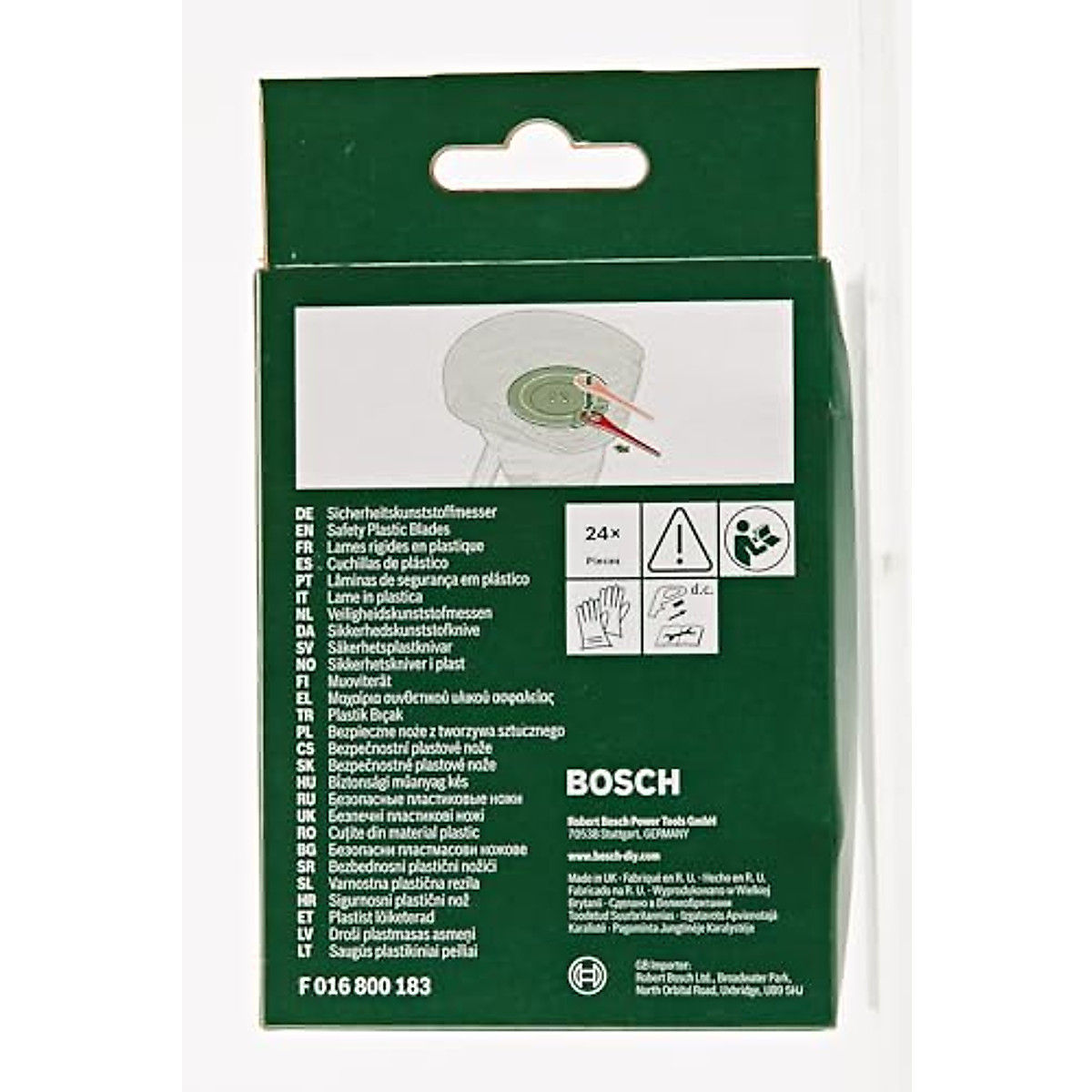 F016800183 Bosch ART 26 Accutrim Blades Pack of 24