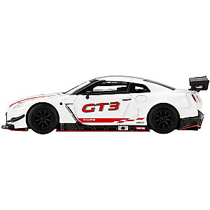 Truescale Miniatures GT-R GT3 White w/Silver Top & Graphics 2018 Presentation Ltd Ed to 3600 pcs Worldwide 1/64 Diecast Model Car by MGT00327