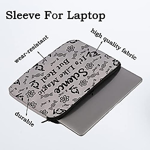 ENSIANTH Science Gift Scientist Gift It’s Like Magic,But Real Laptop Sleeve Science Teacher Gift Biologist Graduation Gift (Science Magic LS)