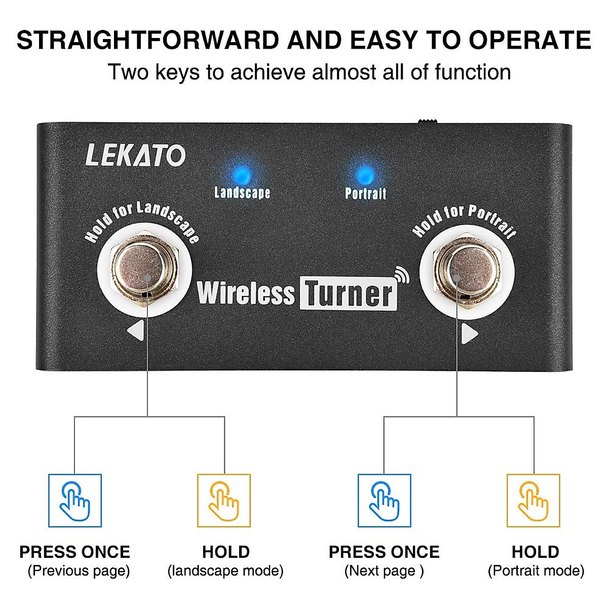 LEKATO Guitar Effect Pedal with External Pedal for Guitar Looper Pedal Tuner Switching, Function Loop Station Loops 9 Loops 40 minutes Record Time, Perfect Collection for Electric Guitar Bass