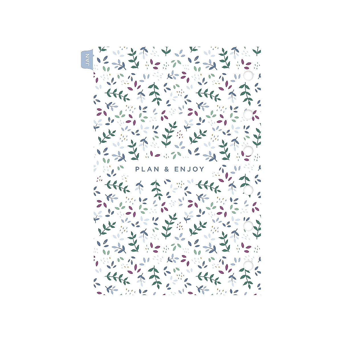 Filofax Calendar Diary Refill, Pocket Size, Week-to-View, Garden Minimal Diary Pack, Multilingual: Five Languages, 2024 (C68292-24)