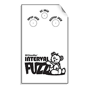 StewMac Interval Fuzz Ringer Pedal Kit, With Bare Enclosure