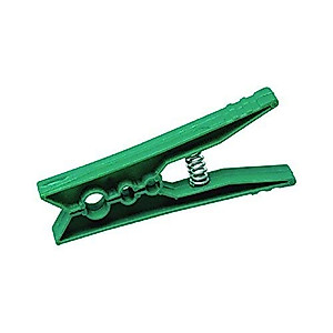 Homz 1220232 Heavy Duty Plastic Clothespins 24 Count Heavy Duty Plastic Clothespins 24 Count, Navy / Green / White