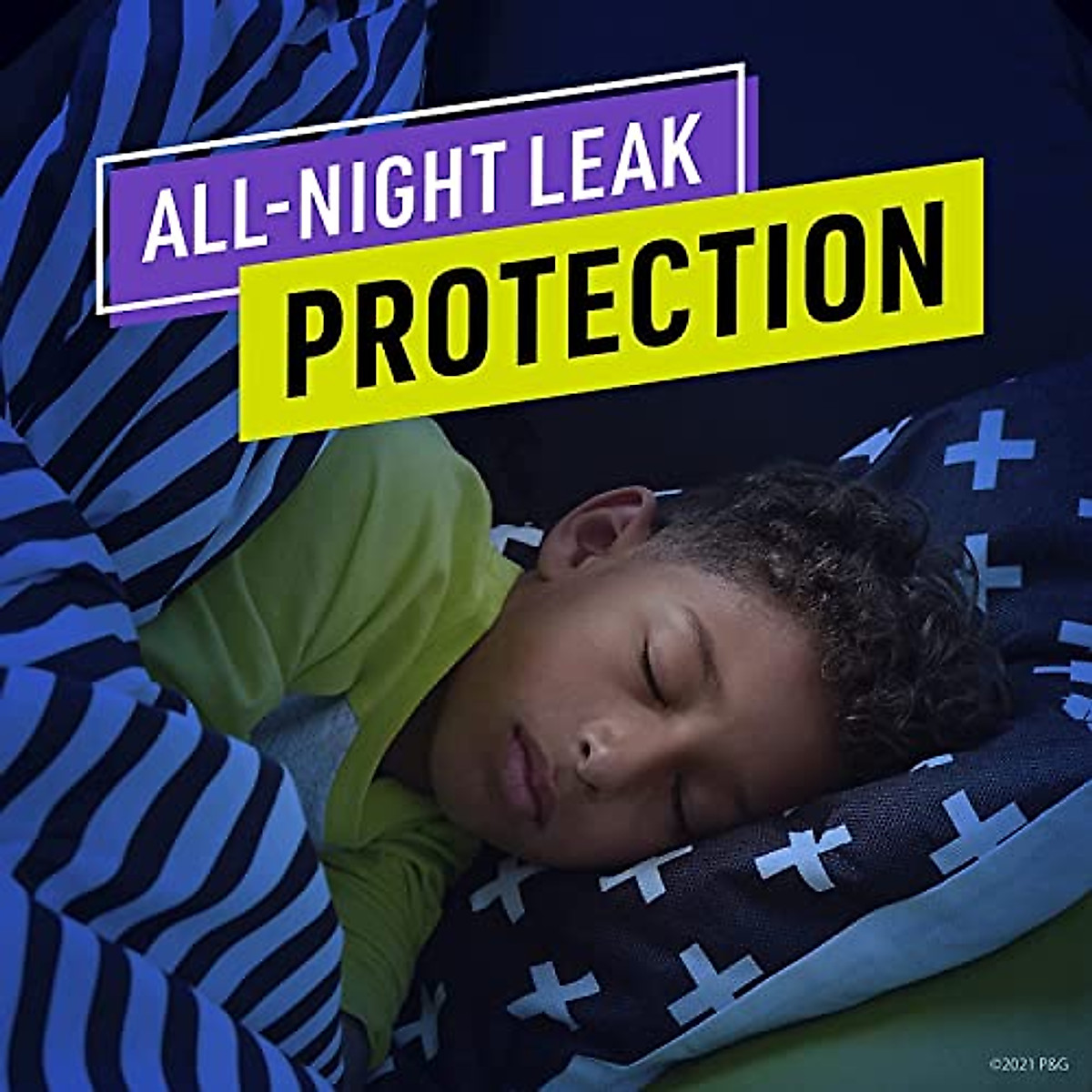 Pampers Ninjamas Nighttime Bedwetting Underwear Boys Size L (64-125 lbs) 34 Count (Packaging & Prints May Vary)