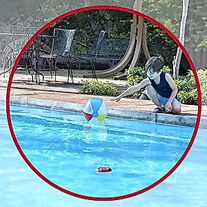 lifebuoy Pool Alarm System - Pool Motion Sensor with Advanced Algorithm - Smart Pool Alarm That is Application Controlled. Powerful Sirens Blare at Poolside and Indoors