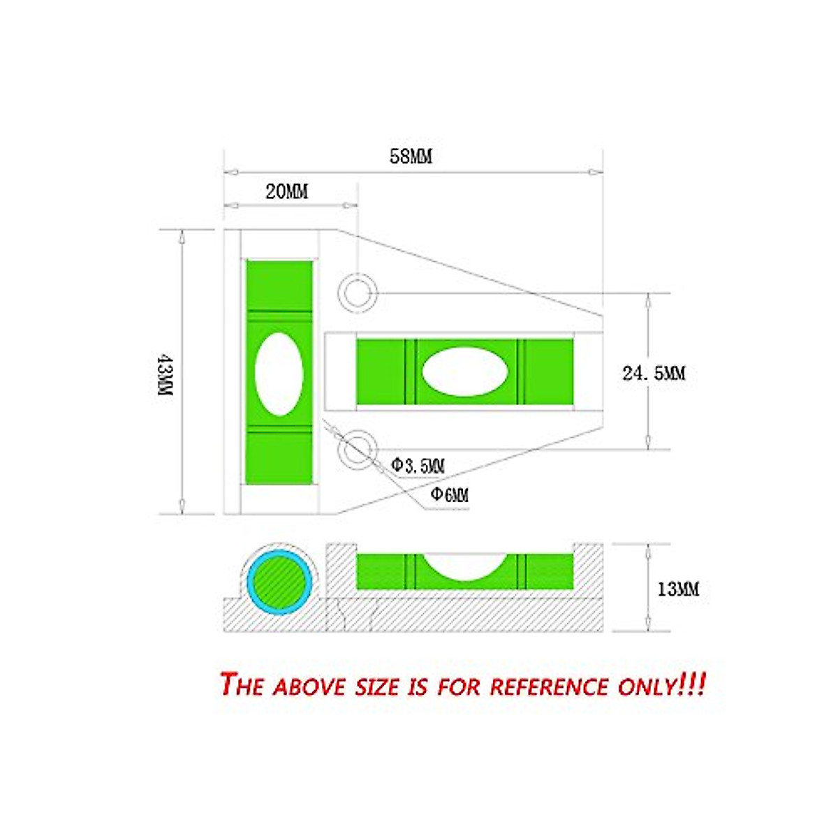 T level consists of GFNT tools, horizontal instruments, horizontal bubbles, trailers, tripod, machinery, shelves and other magnetic functions (4 packs).