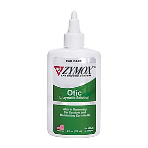 PET KING BRANDS Zymox Otic Enzymatic Solution for Dogs and Cats to Soothe Ear Infections Without Hydrocortisone for Itch Relief, 4oz