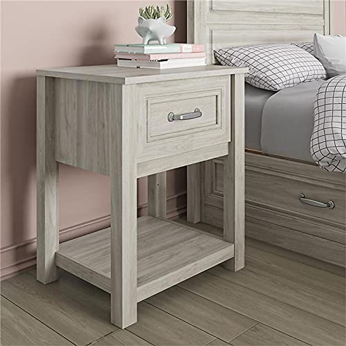 Little Seeds Sierra Ridge Levi Kids, Walnut Nightstand