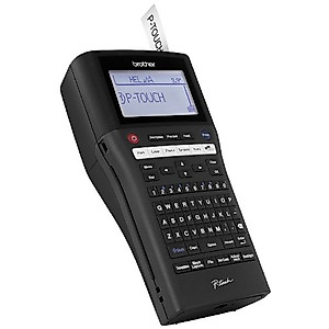 Brother P-touch, PTH500LI, PC-Connectable Label Maker, Rechargeable Portable Labeler, One-Touch Formatting, Brother Vivid Bright Display, Black
