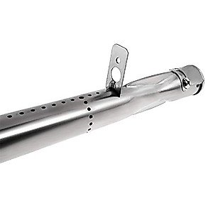 Wondjiont Grill Burners, Heat Shield/Plate Tent/Burner Cover/Flame Tamer & Crossover Tube, Replacement Parts Kit for Brinkmann 810-3661-F