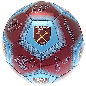 West Ham United FC Football Signature Official Merchandise