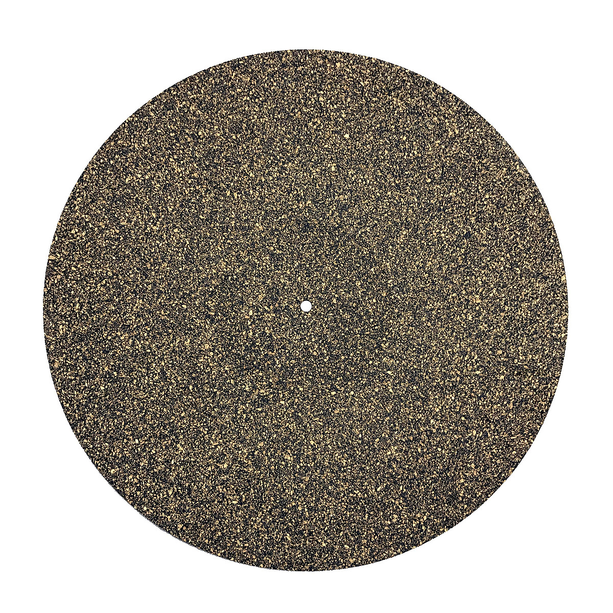 Turntable Mat Slipmat Cork and Rubber (Diameter: 30cm/11.8in Thickness: 3mm 1/16in) Vinyl Record Improve Sound Quality Reduce Vibrations Absorb Resonances DIY Upgrade Platter - Unihom
