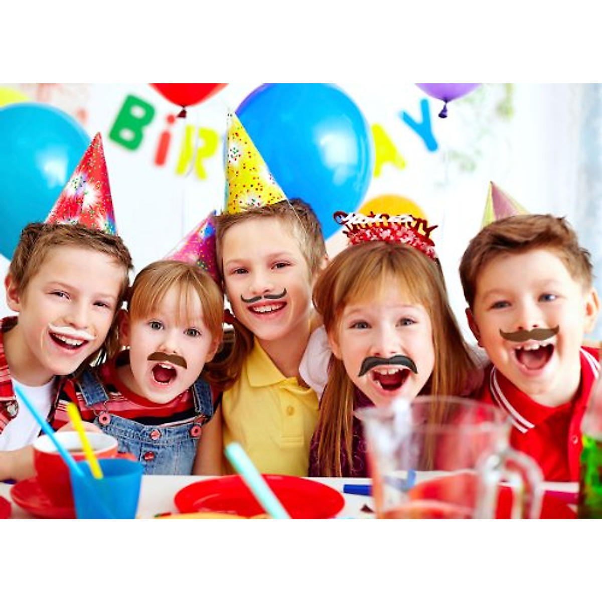 Mr. Moustachio Stach'oos, Temporary Mustache Tattoos