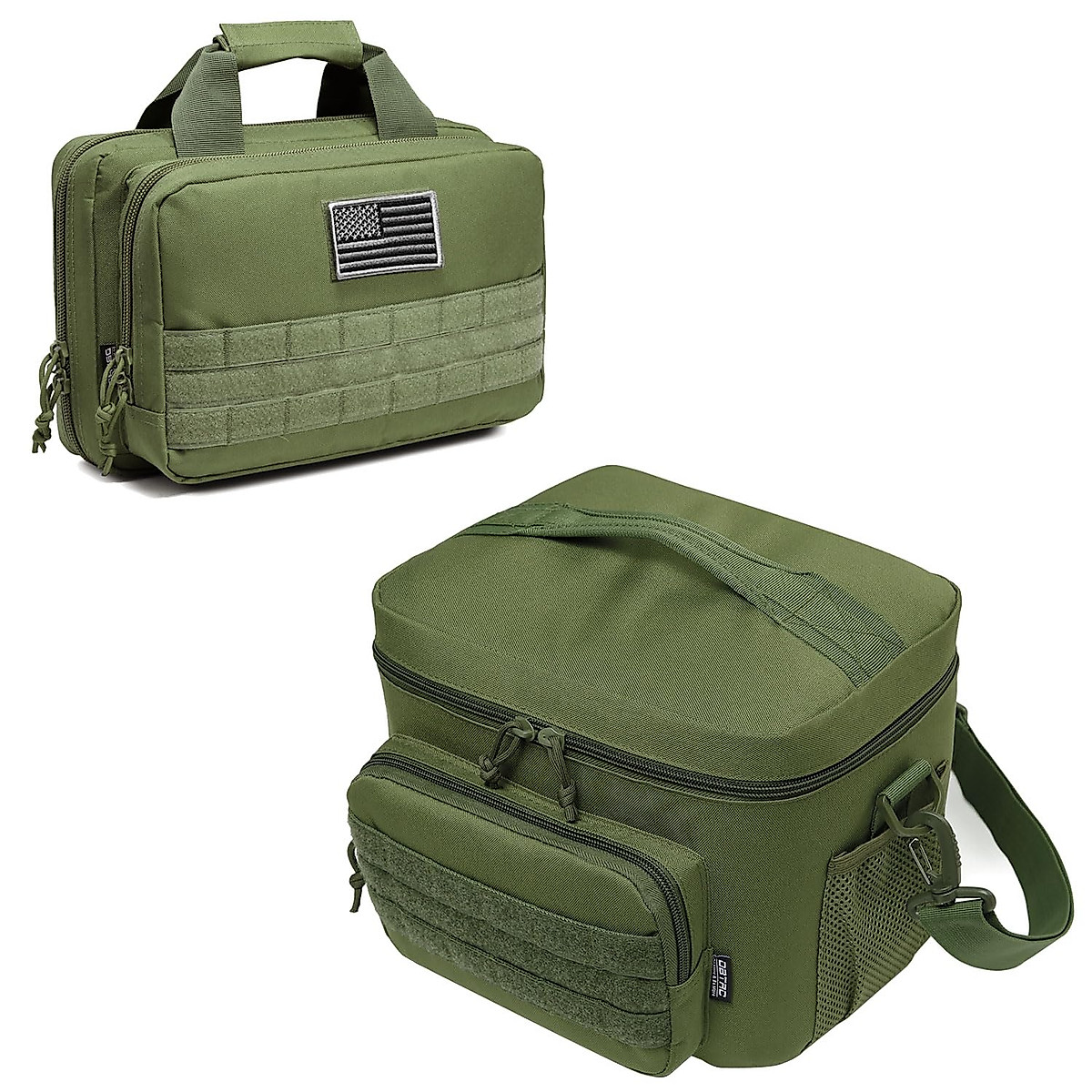 DBTAC Range Bag XS + DBTAC Tactical Lunch Bag with Soft Liners (OD Green)