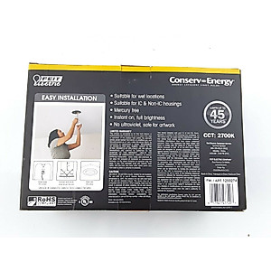 Feit CELEDR6/927/2 90+ CRI 75W Bulb, 2 Count (Pack of 1), Soft White