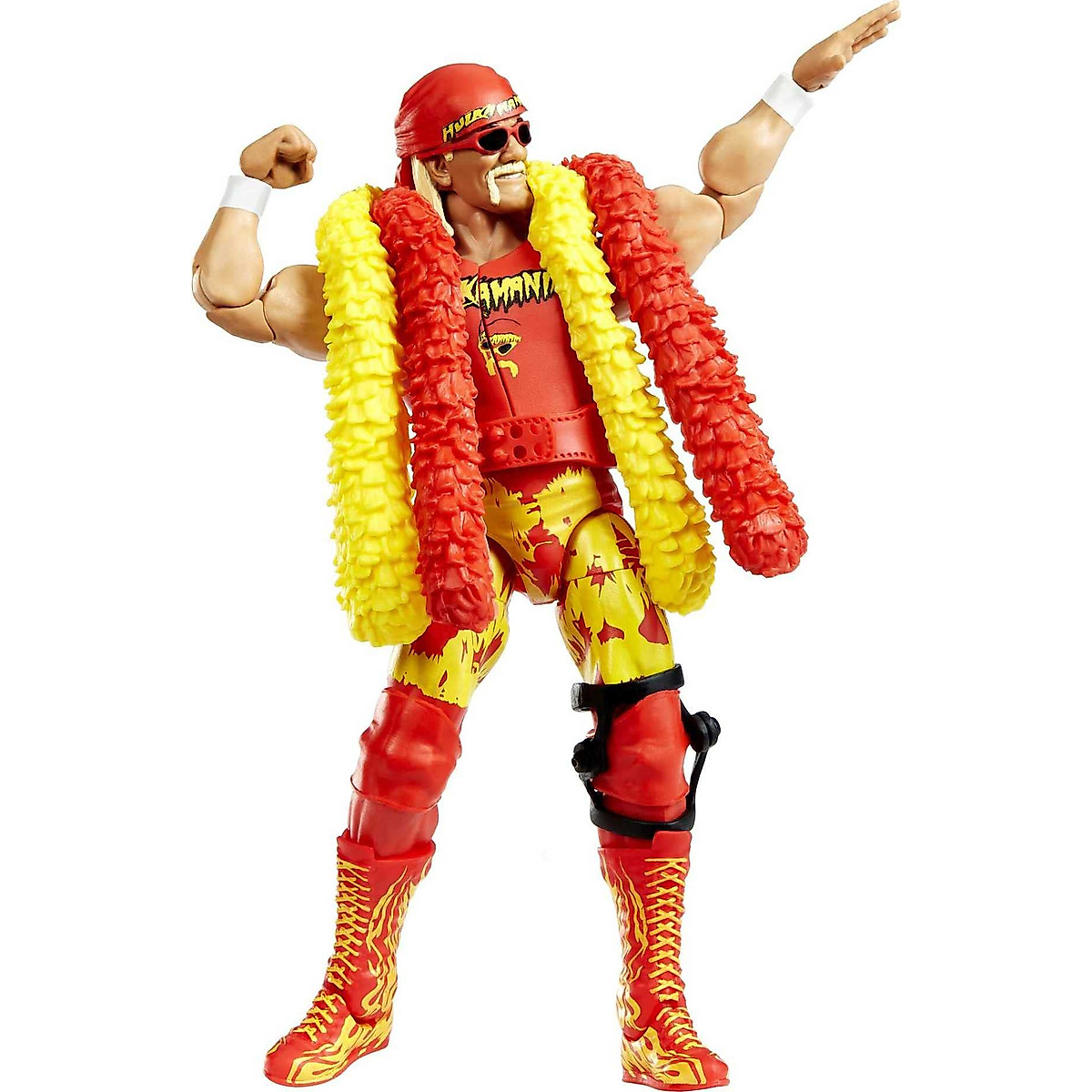 WWE Elite Collection Action Figure Hulk Hogan 6-inch Posable Collectible for WWE Fans Ages 8 Years Old & Up​