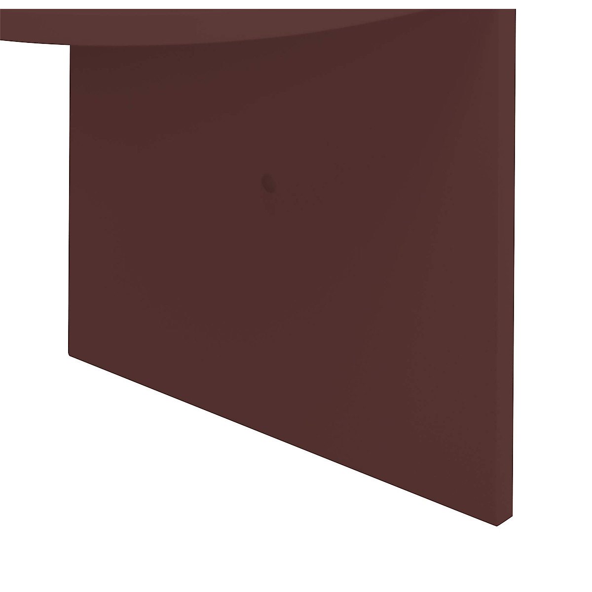 Kiera Grace Kieragrace Retro Shelves Floating Corner Wall Shelf, 12 x 57 inches, Dark Brown