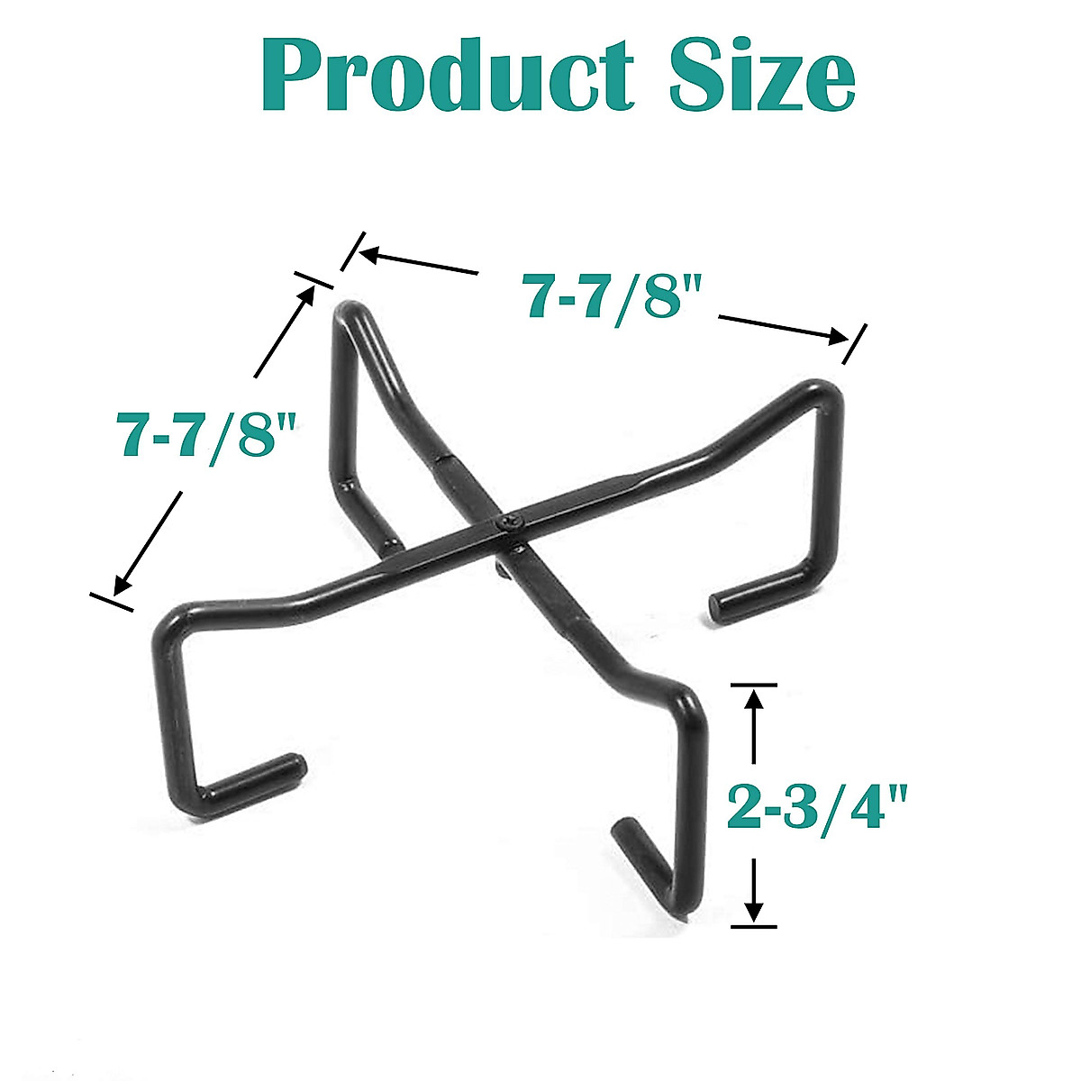 Camp Cast Iron Dutch Oven Lid Lifter and Folding Finish Camp Dutch Oven Lid Stand can be used as Trivet, Lifter and Skillet Holder