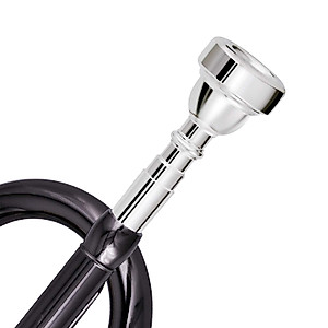 EastRock 3C Trumpet Mouthpiece Silver Plated Bb Trompeta Mouthpiece Trumpet Instrument Accessories Vacuum Packed