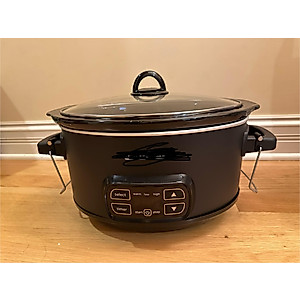 7 QT Slow Cooker Oval Glass Lid