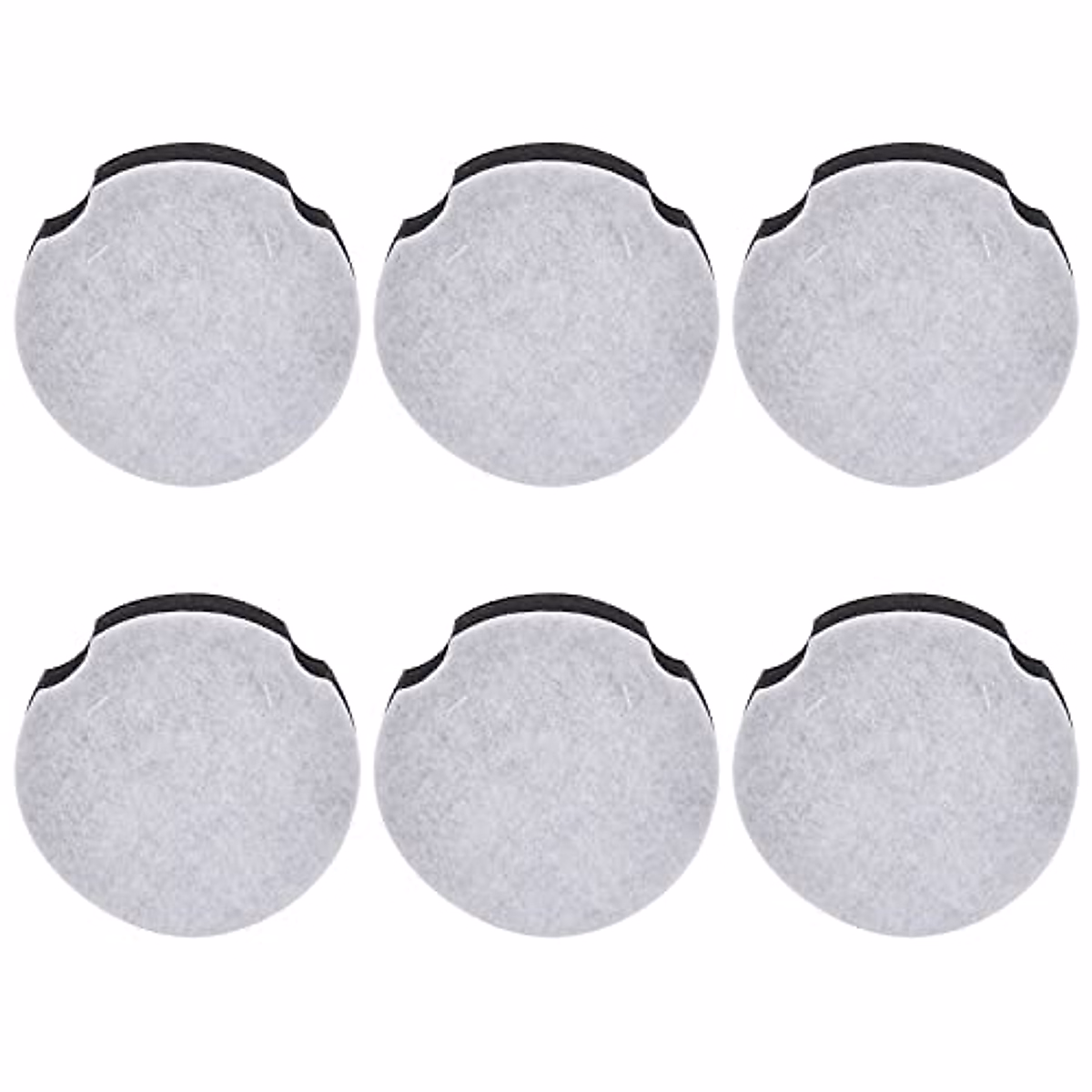 6 Pack Auberaler Filter Replacement For Bissell Powerforce Compact Lightweight Upright 1520 2112, Bissel Turbo Bagless 2690 Cleanview 3508 3437 Series Vacuum Cleaner, Compare to Part #1604896/160-4896
