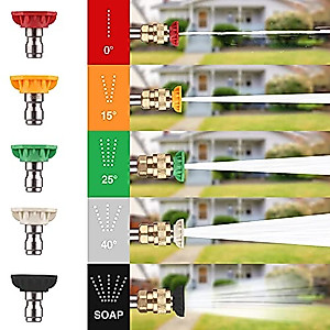 Power Washer,HD3000 Pressure Washer 1800W Electric High Pressure Washer Professional Car Washer Cleaner Machine with Hose Reel,5 Nozzles for Patio Garden Yard Vehicle