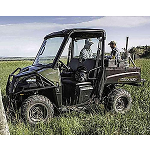 Polaris Lock & Ride Full Glass Windshield - Clear