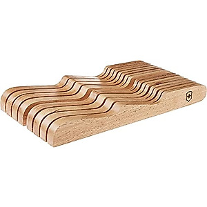 Victorinox Accessories Storage 14-Slot In-Drawer Tray in Natural Wood