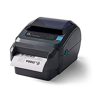 ZEBRA GX420d Direct Thermal Desktop Printer Print Width of 4 in USB Serial and Ethernet Port Connectivity Includes Cutter GX42-202412-000