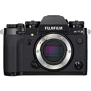 FUJIFILM X-T3 Mirrorless Camera (Black, USB Charging) with Advanced Accessory and Travel Bundle (USA Authorized with Fujifilm Warranty)