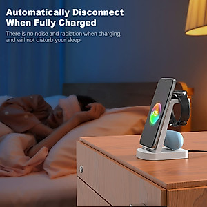 Charging Station for Samsung Multiple Devices,3 in 1 Fast Charging Stand USB-C Charger for Galaxy Watch 5/5 Pro/4/3/Active,Galaxy S23/S22/S21/S20/S10/Note20/Note10/Z Flip 4/Z Fold 4/Galaxy Buds