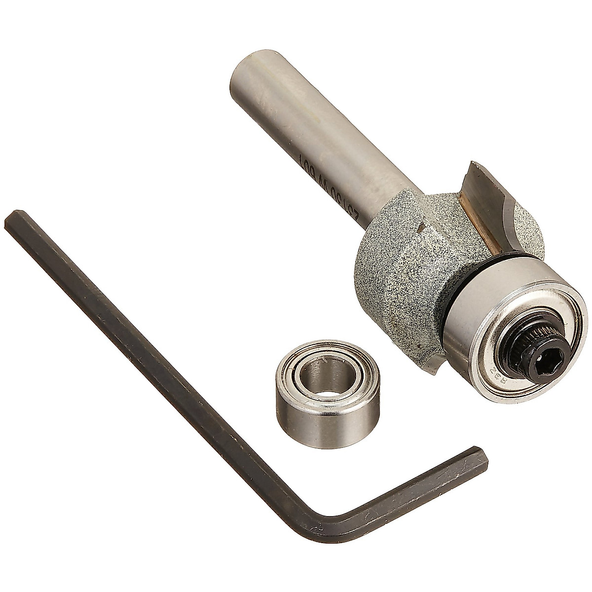 Vermont American 23130 1/8-Inch Radius Carbide Tipped Roundover and Bead Router Bit, 2-Inch Ball Bearing 2-Flute 1/4-Inch Shank