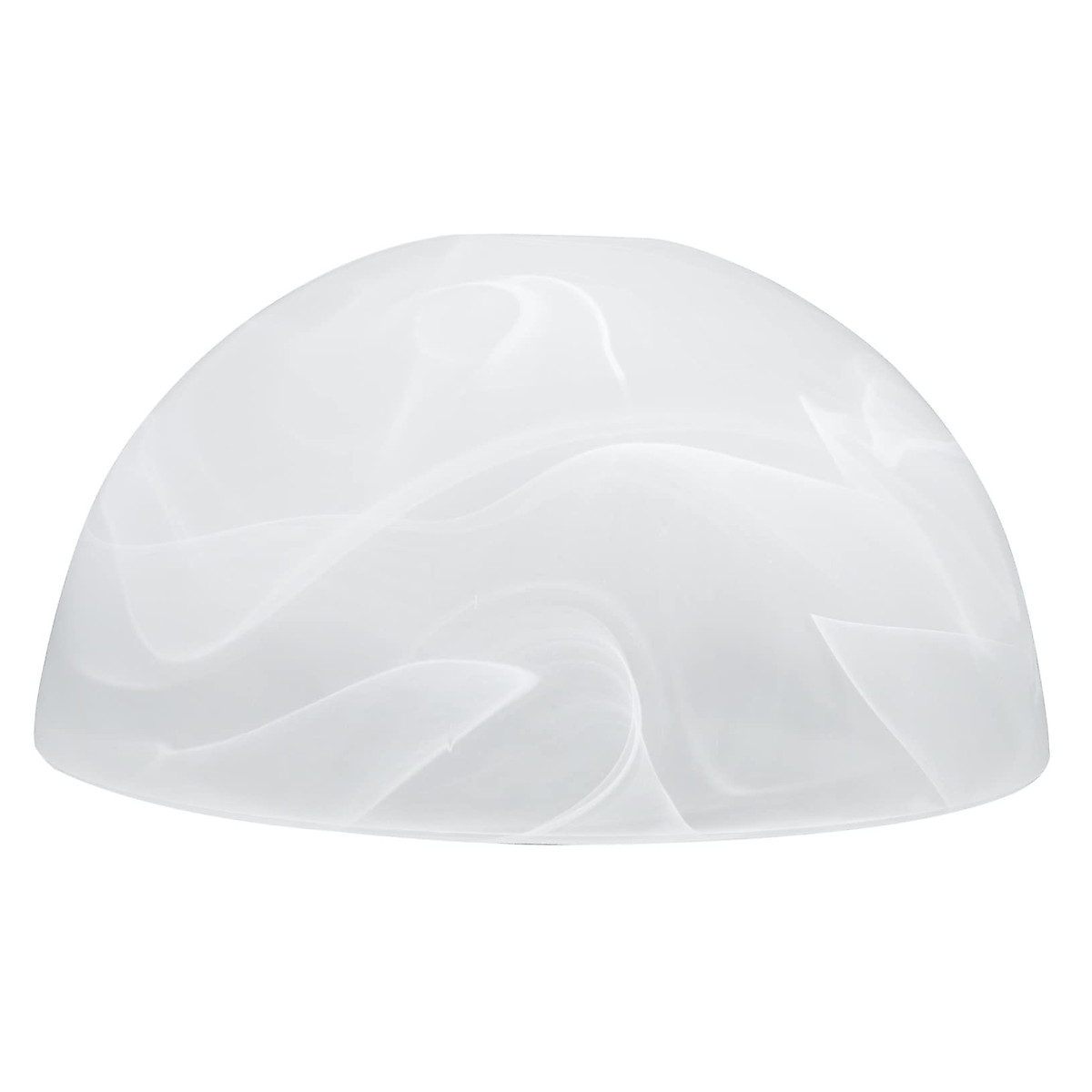 GARVALON Frosted Glass Lampshade Bell Lamp Shades Round Chandelier Fandelier Ceiling Fan Globe Lamp Shades Ceiling Lamp Shade Ceiling Fan Glass Bowl Replacement Household Lamp Shade Fixture