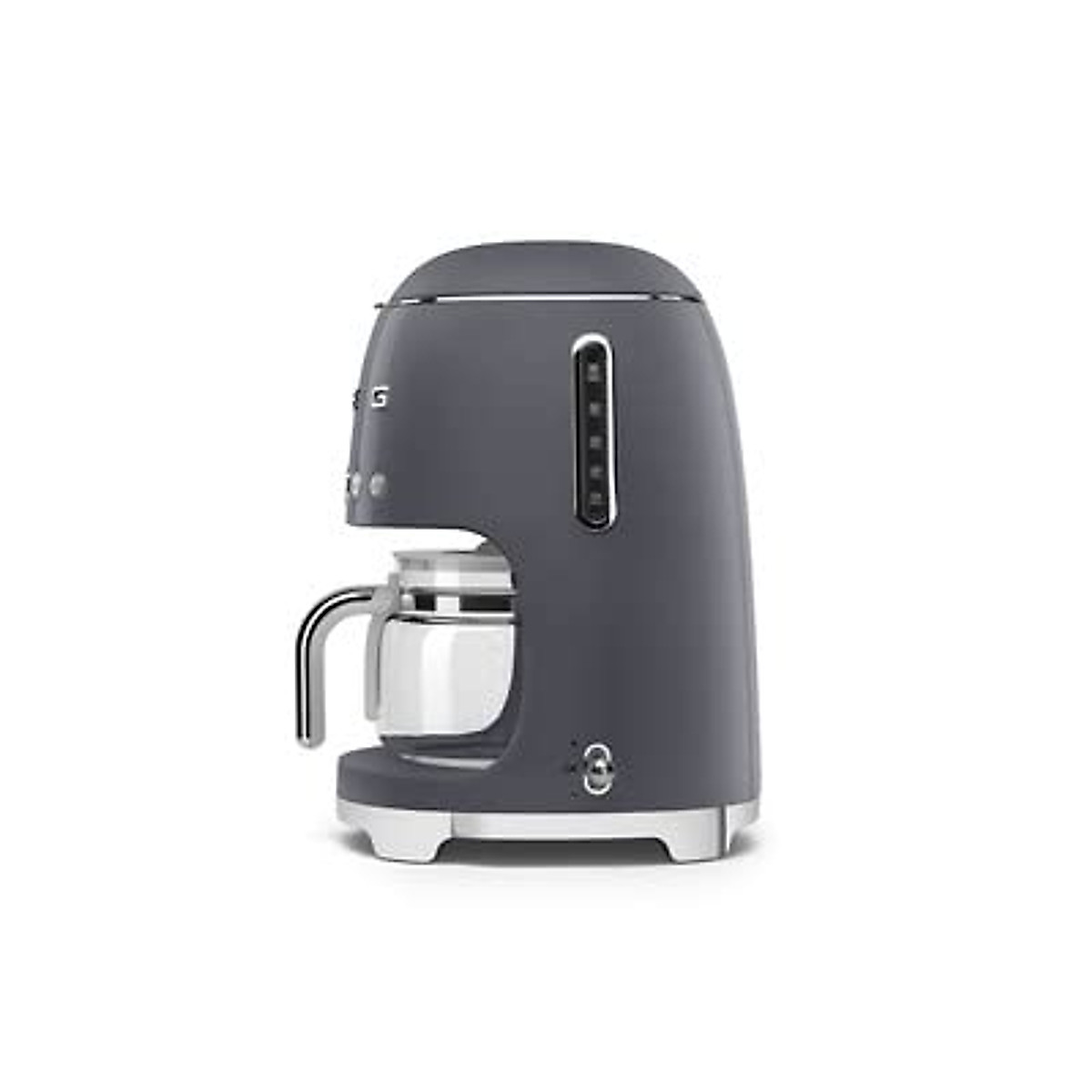 Smeg 50's Retro Style Coffee Maker, Slate Grey DCF02GRUS (Grey)