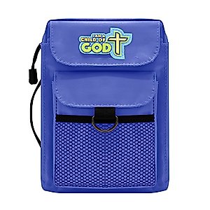 Children's Bible Cover - Blue - Medium Size