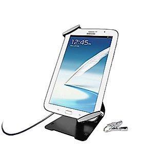 Universal Tablet Holder - CTA Universal Anti-Theft Security Grip Holder with Metal Stand for Tablets iPad 10.2" (7th/ 8th/ 9th Generation), & Other 7–10" Tablets (PAD-UATGS)