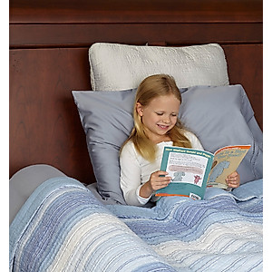 hiccapop [1-Pack] Toddler Bed Rail Bumper | Bed Bumper for Toddlers | Kids Foam Safety Bed Guard Rail for Toddlers | Bed Side Rail for Twin Bed, Queen, King