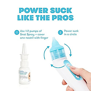 Frida Baby Electric NoseFrida | USB Rechargeable Nasal Aspirator with Different Levels of Suction by frida Baby