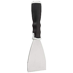 Amazon Basics Soft Grip, Heavy Duty, Straight Scraper with Pole Socket & Hammer End