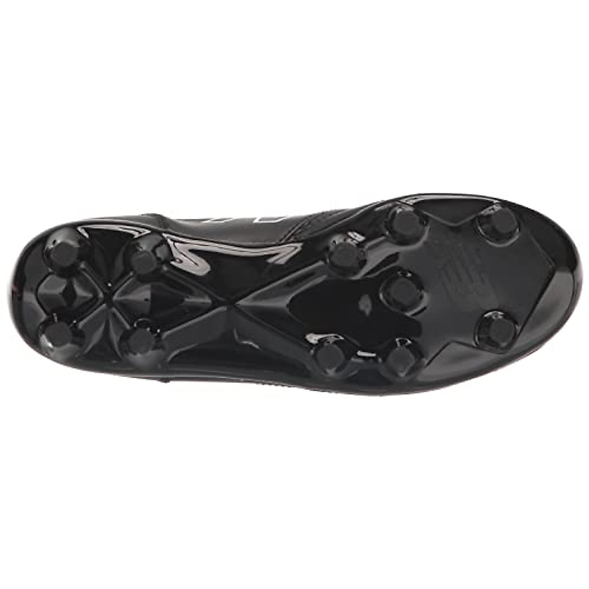 New Balance Boy's 442 V2 Academy FG Junior Soccer Shoe, White/Black, 2.5 Little Kid