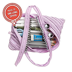 ZIPIT Grillz Big Pencil Case, Lilac