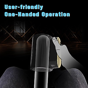6.2'' Full-length Automatic Thrusting Rotating Male Masturbator, Adult Sex Toys, Blowjob Sex Machine Stroker Penis Vibrator, Hands Free Masturbators Pocket Pussy for Men Pleasure