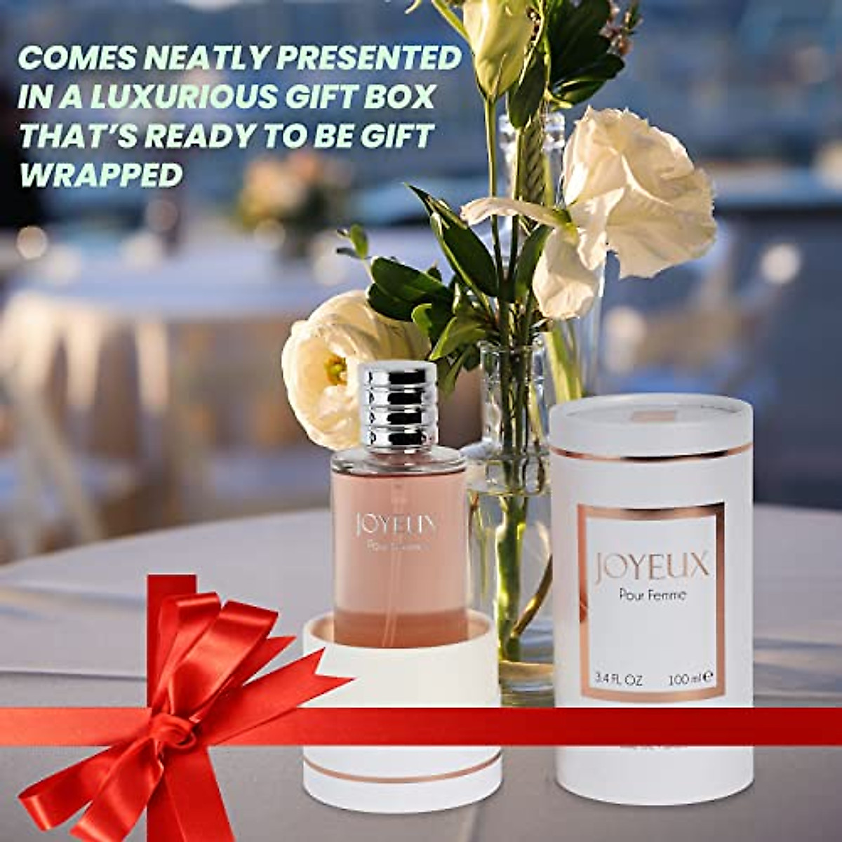 Regal Fragrances women perfume Joyeux - Inspired by the Scent of the Joy By Dior's Women's Eau de Parfum - with a fresh and floral scent 100ml (3.4 Fl Oz)