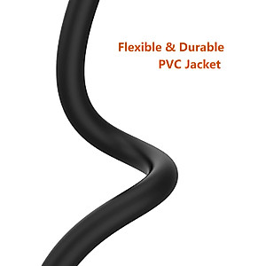 CableCreation RCA Cable, 2RCA Male to 2RCA Stereo Audio Subwoofer Cable Compatible with Speaker, AMP, Turntable, Receiver, Home Theater, Subwoofer, Double Shielded, 10 Feet/3M