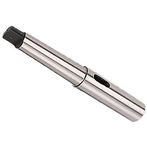 Unifizz Alloy Steel Extension Sleeve with External and Internal Morse Taper, MT3-3 Diameter 36mm, Length 215mm Precision Lengthened Reducing Sleeve, Silver 1pcs