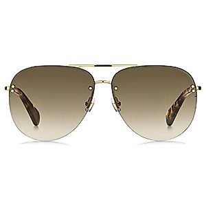 Kate Spade Sunglasses (Safilo Group) Women's Jakayla Aviator Sunglasses, Dark Havana, 62 mm